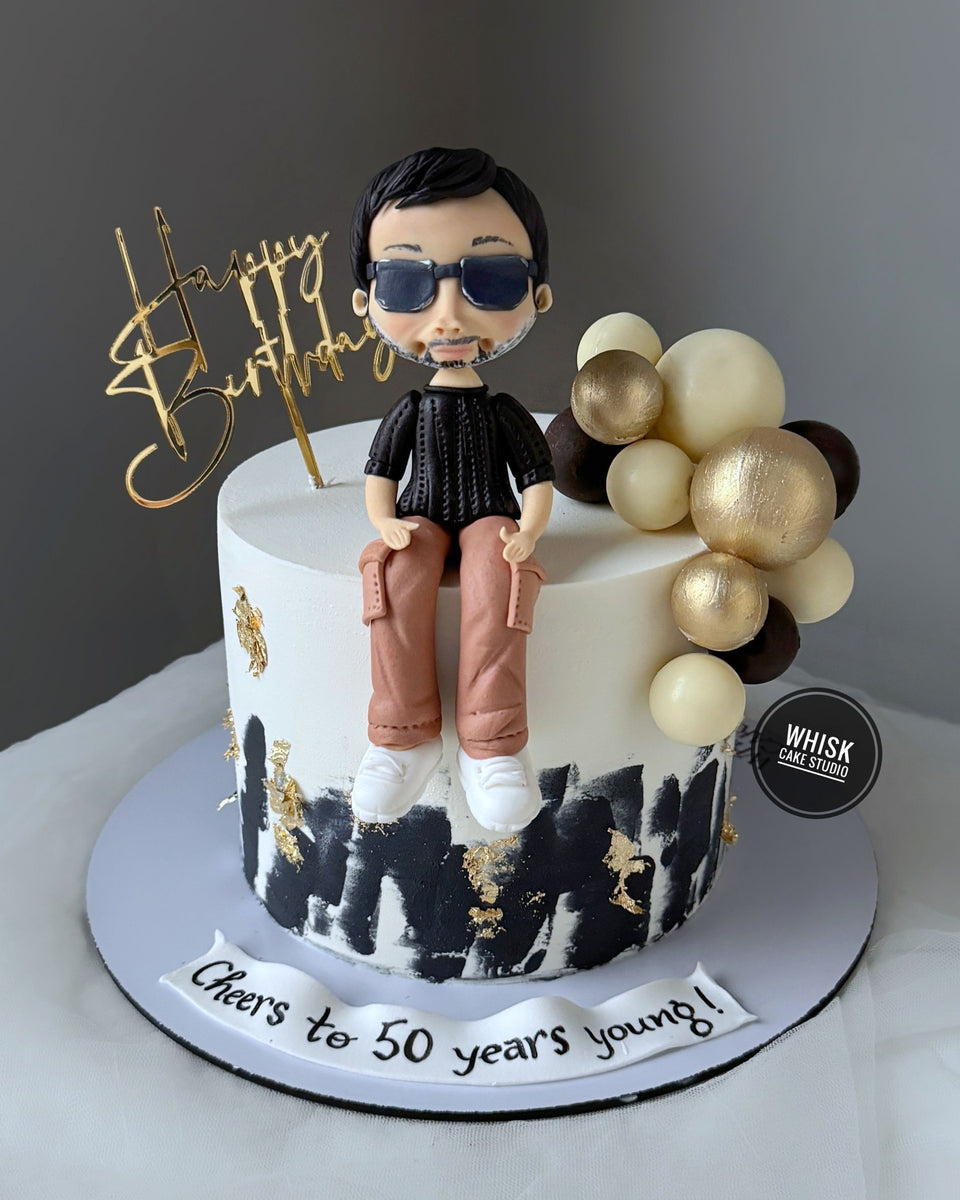 Cake for Husband – Whisk Cake Studio